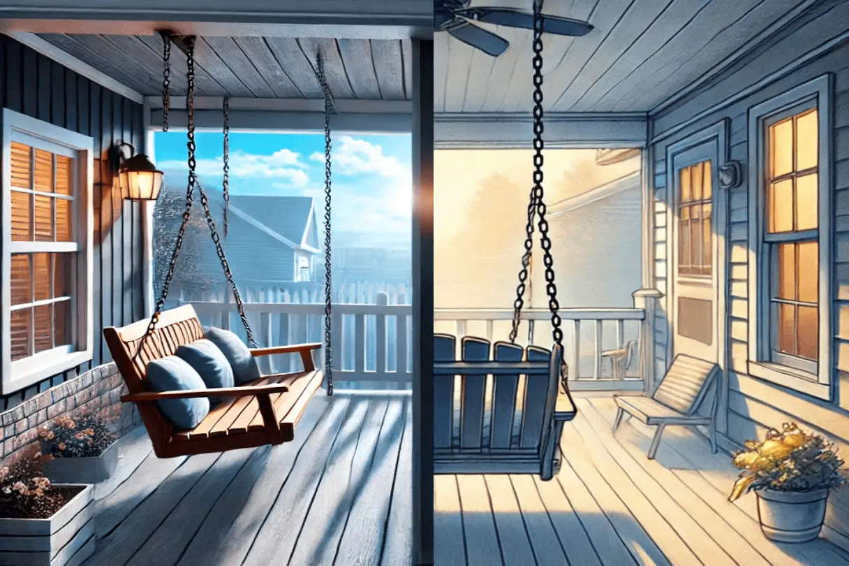 How to Elevate Your Porch Swing Experience with Swivel Swing [2024 ...